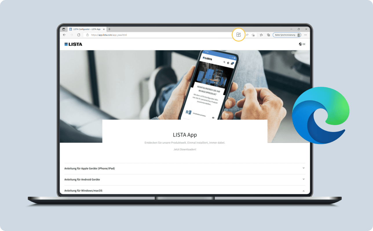 LISTA Configurator – LISTA App